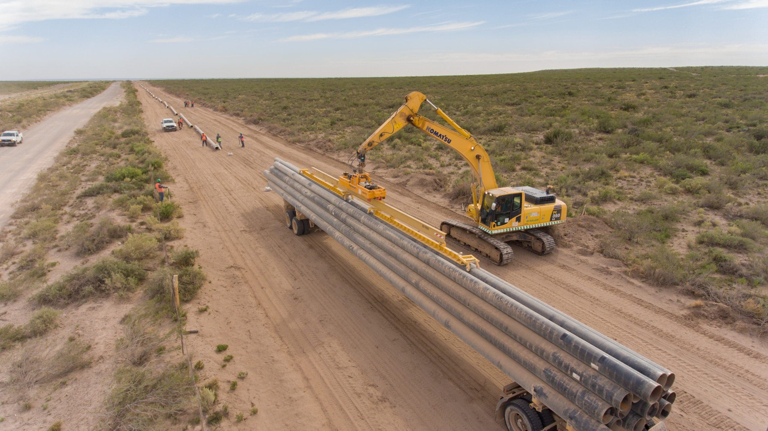 Shell pone en marcha un oleoducto clave en Vaca Muerta